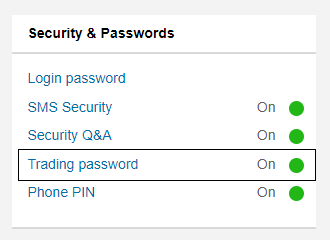 How do I update or reset my password?
